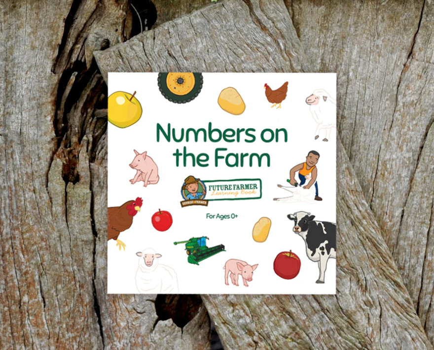 George the Farmer Numbers on the Farm Board Book – Husk and Will