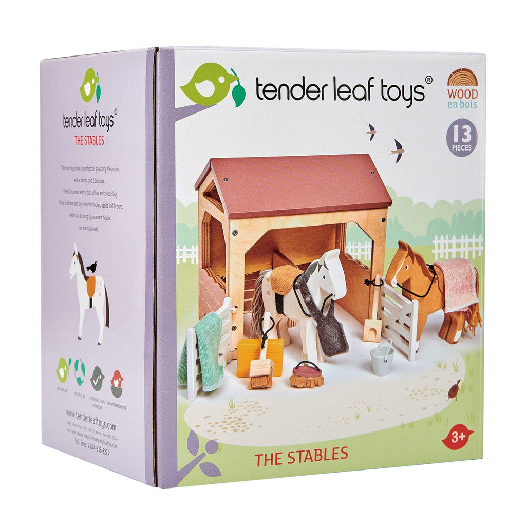 Tender Leaf Horse Stables Set - Tenderleaf – Husk and Will
