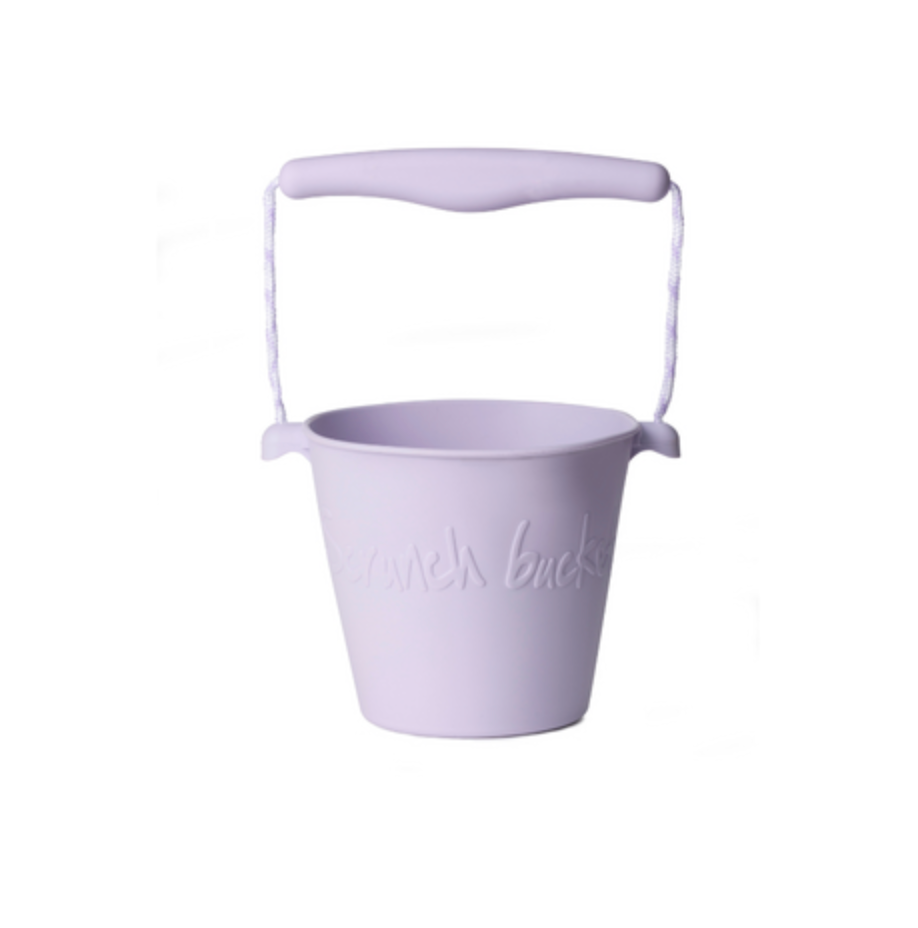 Scrunch Buckets - Dusty Rose | Silicone Beach Toys – Husk and Will
